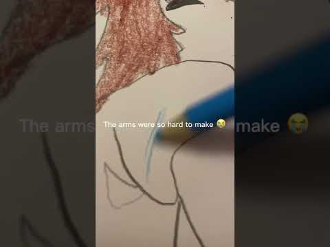 Coloring a uwu anime cat girl 😭💅😖💅😖💅😖😖