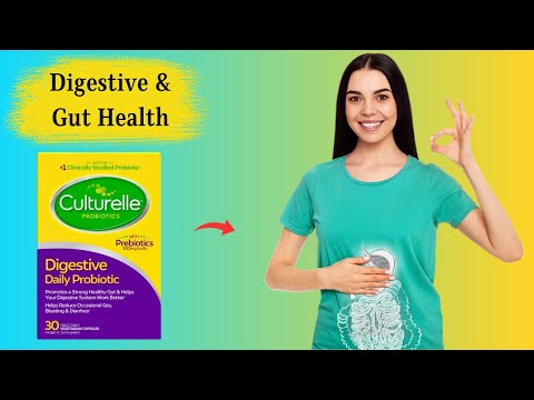 Culturelle Daily Probiotic Capsules For Men & Women - Digestive & Gut Health