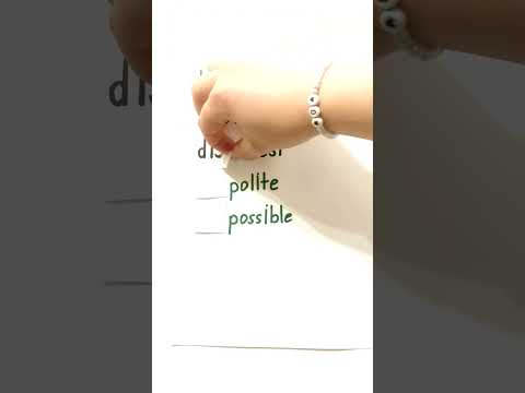 English Prefix Lesson: Un-, Mis-, Dis-, Im-