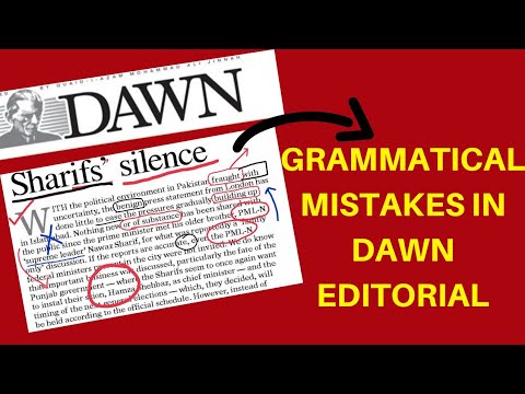 Dawn Editorial With Urdu Translation|How to read Dawn newspaper's Editorial Opinion|@FatimaBatoolcss