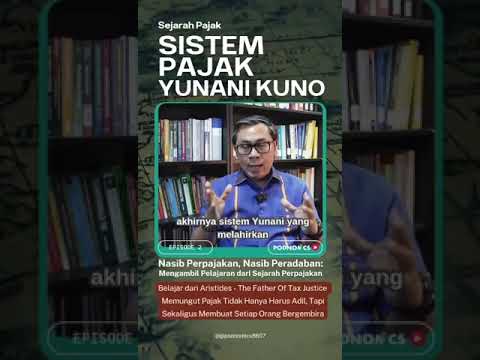 Sejarah Pajak Yunani Kuno: Belajar dari Aristides The Father Of Tax Justice