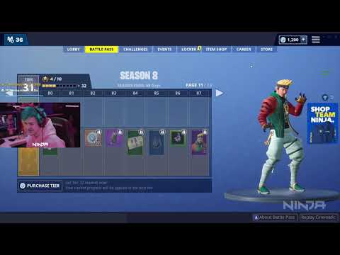 NINJA SKIN ON FORTNITE Twitch.tv Clip [Fortnite Ninja]