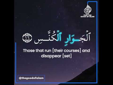 Surah Al Takwir 81: 11-19 |Quran Recitation ❣️
