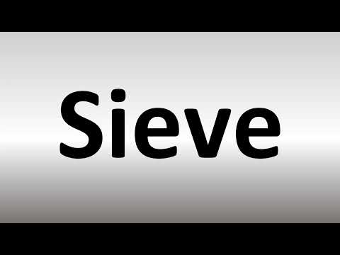 How to Pronounce Sieve? | Easy Pronunciation Guide