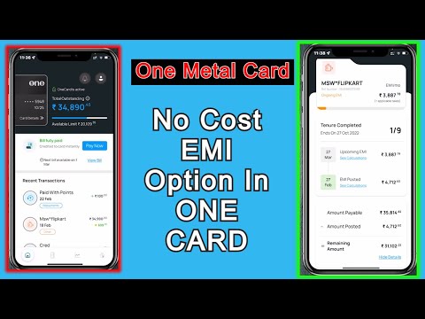 💥Onecard Credit Card No Cost EMI & EMI Charges || Covert to No Cost EMI