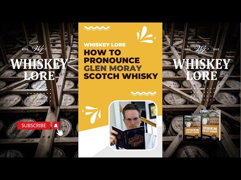 How to pronounce GLEN MORAY scotch whisky #shorts