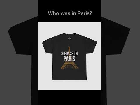Who was in Paris #brainrot #fashion #drip #meme #streetwear #kanyewest #teeshirt #memes #tiktok