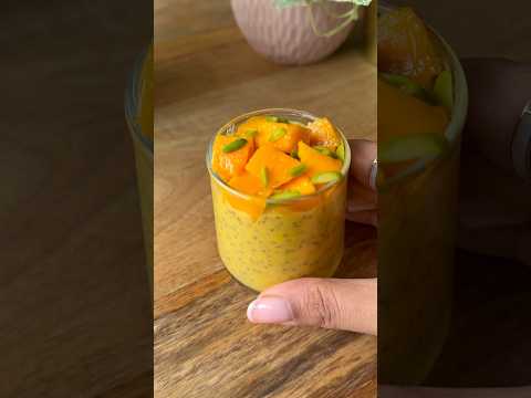 Mango Chia Pudding | Ep.30:Healthy Dessert Series #healthydesserts #mango #chiapudding #breakfast