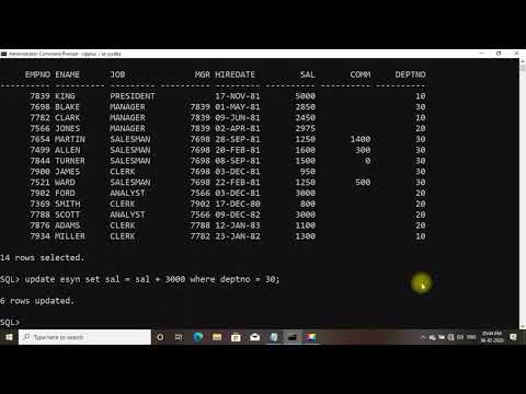 Oracle # 41 Materialized View and Synonym