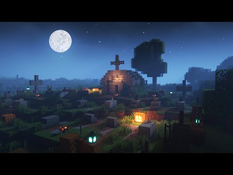 Minecraft Spooky Build | 🪦 Haunted Graveyard Tutorial