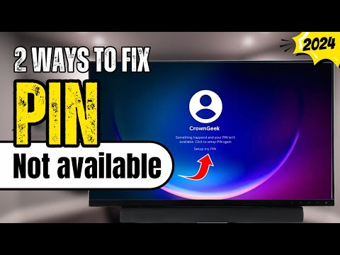 2 Ways to FIX "Something happened and your PIN isn't available" on Windows 11/10
