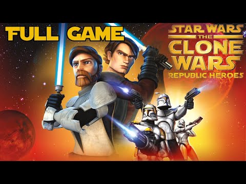 Star Wars: The Clone Wars - Republic Heroes - Full Walkthrough [HD] (Xbox, Playstation, PC, Wii)