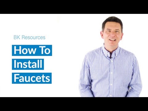 How to install a BK Resources Faucet
