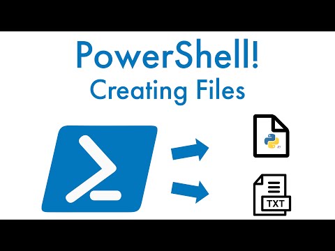 PowerShell! Creating Files