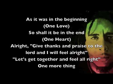 One Love - Bob Marley [Lyrics]