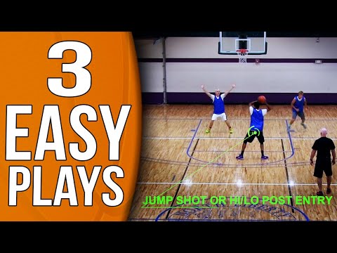 3 EASY and EFFECTIVE Youth Basketball Plays