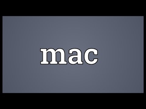 Mac Meaning
