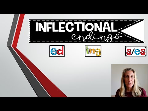 First Grade Inflectional Endings-Week of 5/18/20