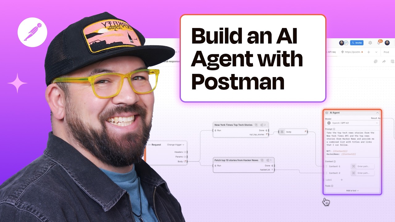 Build an AI Agent with Postman Flows Using Public APIs