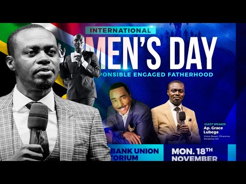 🔴INTERNATIONAL MENS CONFERENCE SOUTH AFRICA | THE MANDATE OF MAN - APOSTLE GRACE LUBEGA