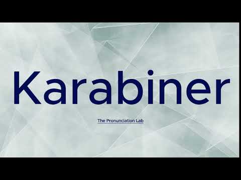 Karabiner Pronunciation: How to Pronounce Karabiner | Can You Say Karabiner Correctly?