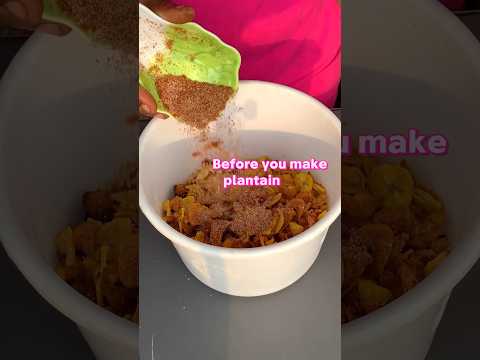 PLANTAIN CHIP #youtubemadeforyou