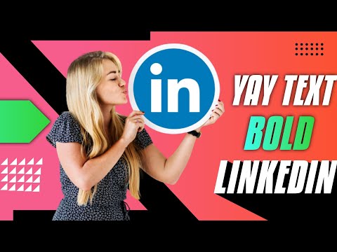 How To Add Bold Text On LinkedIn Post ।। LinkedIn Text Formatter ।। #linkedinprofile