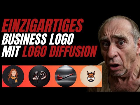 EINZIGARTIGES Logo Design mit KI erstellen | Logo Diffusion Tutorial deutsch