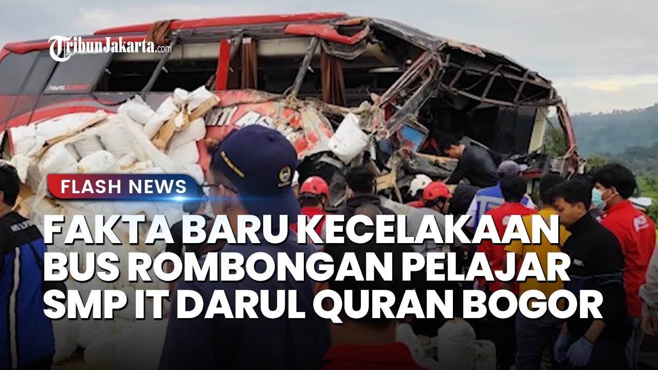 2 Fakta Baru Kecelakaan Bus Rombongan Pelajar SMP IT Darul Quran di Tol Pandaan - Tribun Video