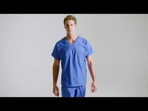 Scrubzone Unisex Scrub Top with Dolman Sleeves (71221)