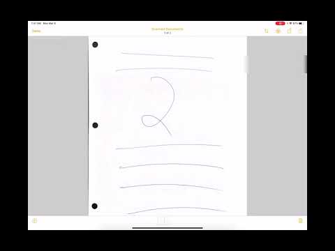 How to scan multiple pages as one pdf with an iphone