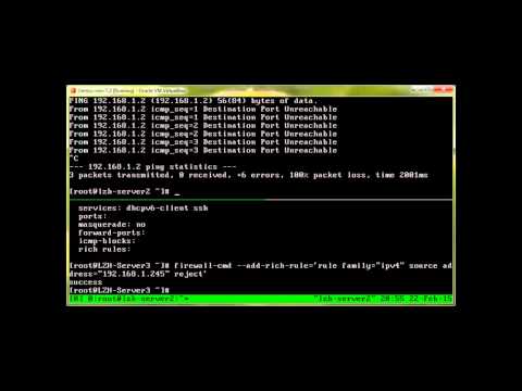 CentOS 7 Firewall Rich Rules