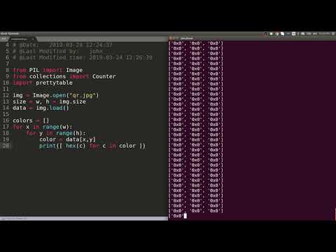 Counting Colors w/ Python PIL & PrettyTable