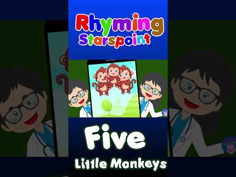 5 Monkeys Dancing | Nursery Rhymes & Kids Song | Rhyming Stars Point #kidssongs #cocomelon