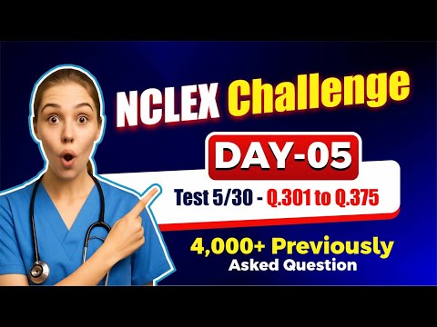 Test 5/30 | 4500 Nclex questions and answers by stancoast | nclex | nclex review