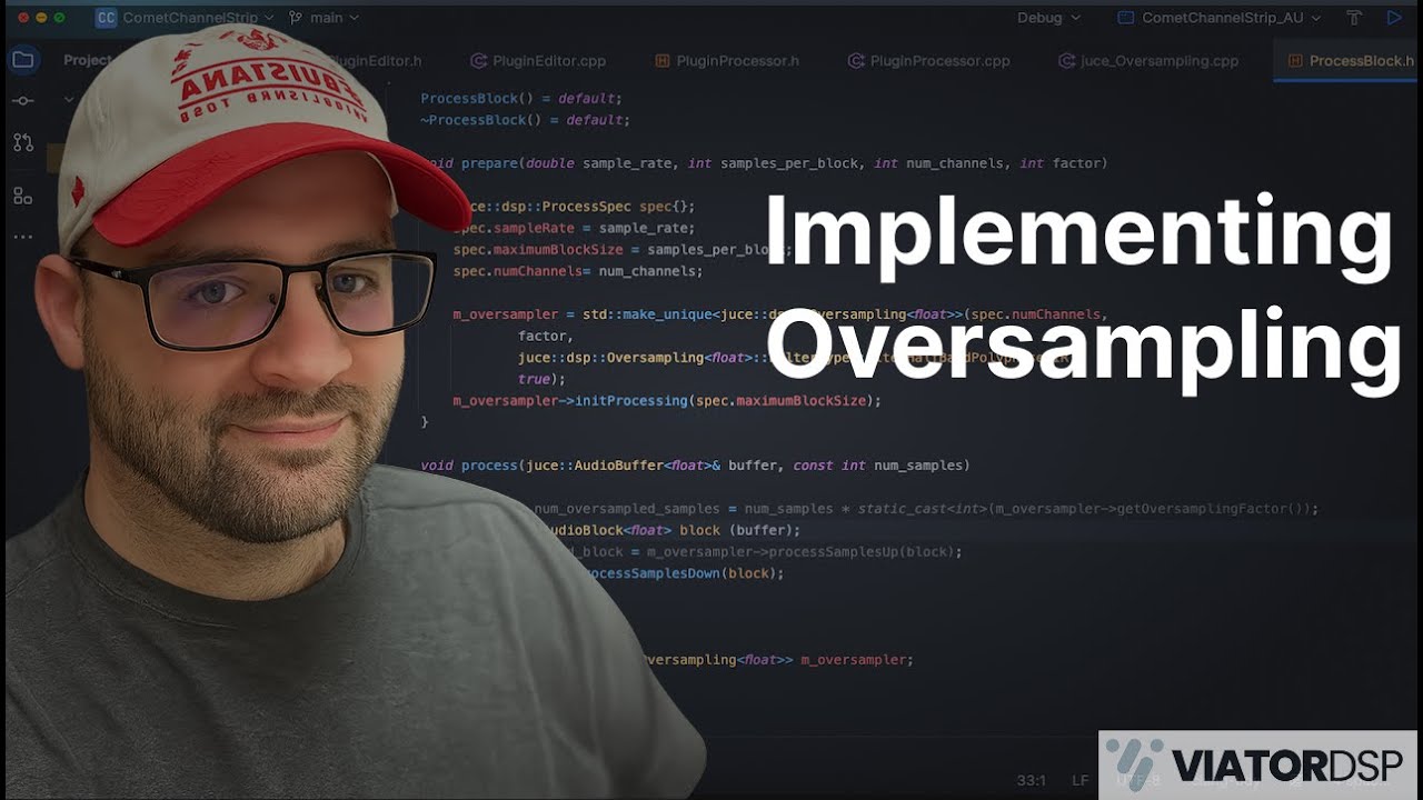 C++ Audio App - Implementing Oversampling