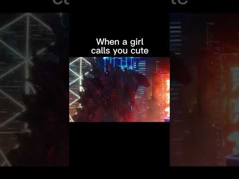 When a girl calls you cute