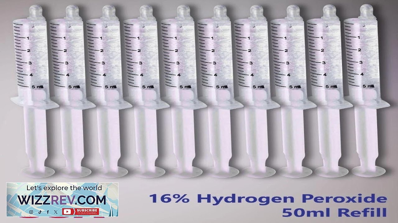 Strongest 16% Hydrogen Peroxide Teeth Tooth Whitening Whitener Bleaching Gel Kit