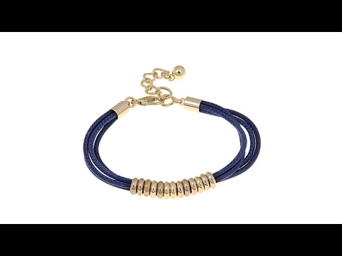 Roberto by RFM "Lusso" Woven Cord 3Row Bracelet