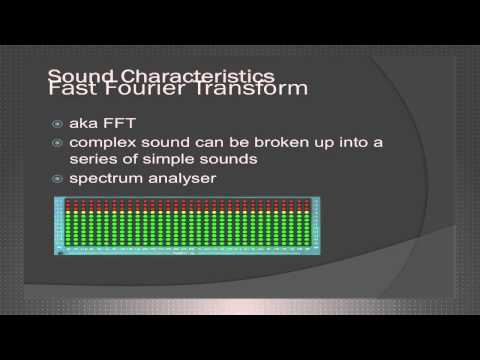 Simple and Complex Sound, Pitch, Loudness, Tone and Fletcher–Munson curves.