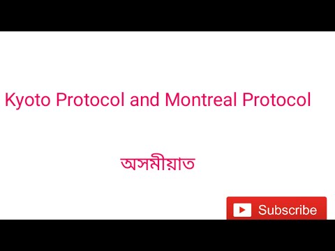 Kyoto Protocol || Montreal Protocol || in Assamese||Most important topic for NET paper _1