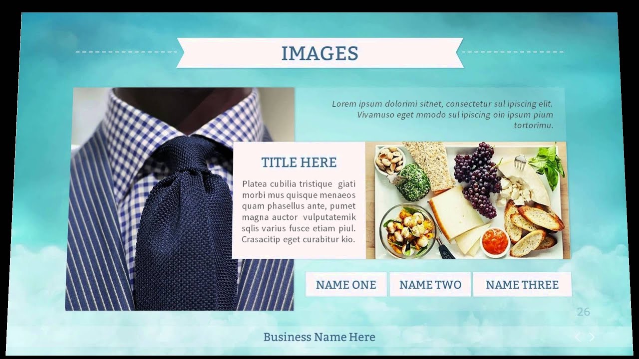 Business Forecast PowerPoint Template