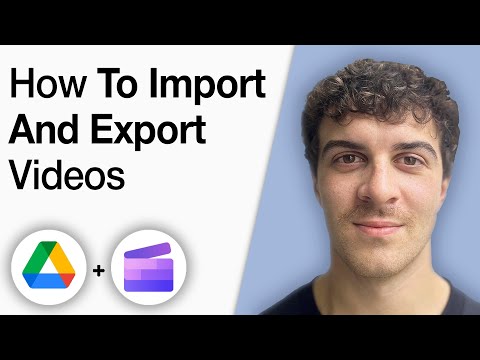 How to Import and Export Videos Using Google Drive in Clipchamp [2025 Full Guide]