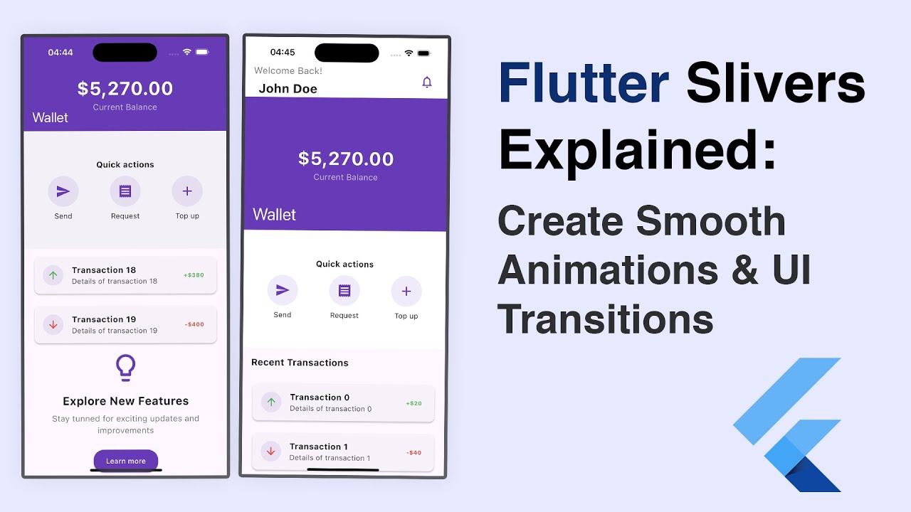 Mastering Slivers in Flutter: Dynamic Scroll Effects & UI Design | Flutter Slivers Tutorial