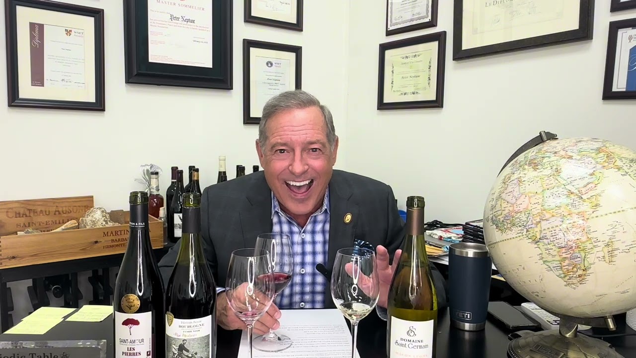 Total Wine Burgundies $20 and under with Master Sommelier Peter Neptune Oct 2024