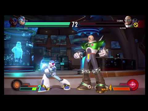 Megaman X (Hadouken) Vs Sigma