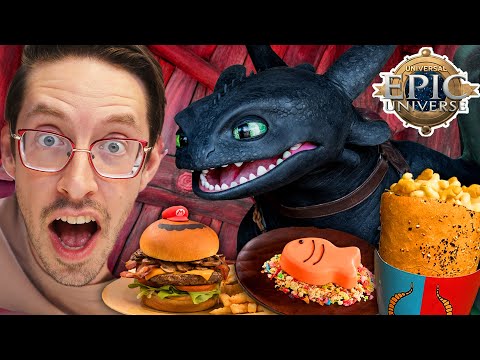 Keith Eats Everything At Epic Universe • Universal Orlando Resort