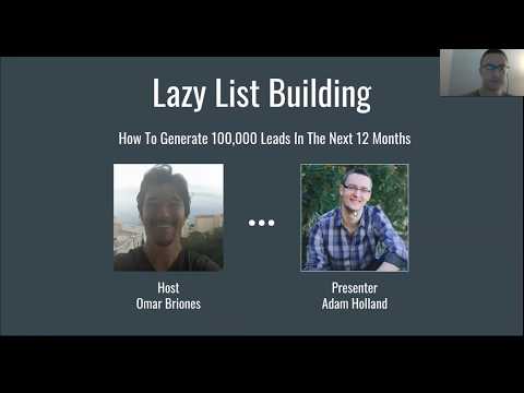How to Generate 1k+ REAL Email Subscribers Per Day Guaranteed (w/o a landing page) - Adam Holland