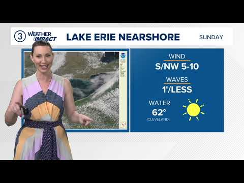Northeast Ohio weather forecast: Heavy downpours expected Monday after a beautiful Sunday