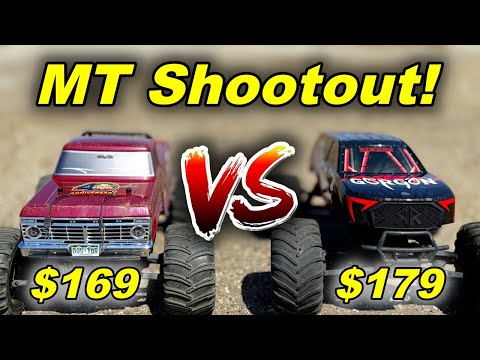 FMS Ford F100 vs. Arrma Gorgon Mega - Budget RC Cars Monster Trucks!